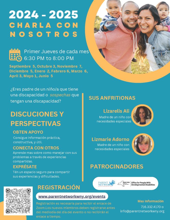 Charla Con Nosotros - Parent Network of WNY